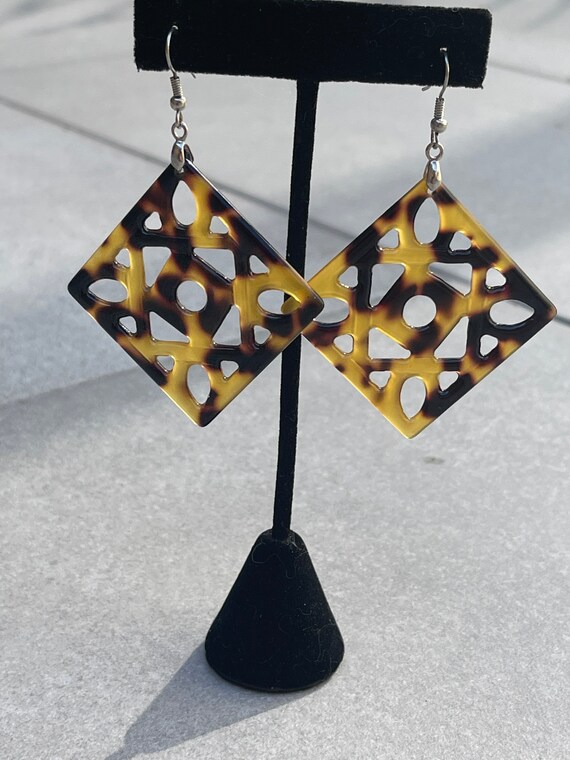 80s faux tortoise shell - Gem