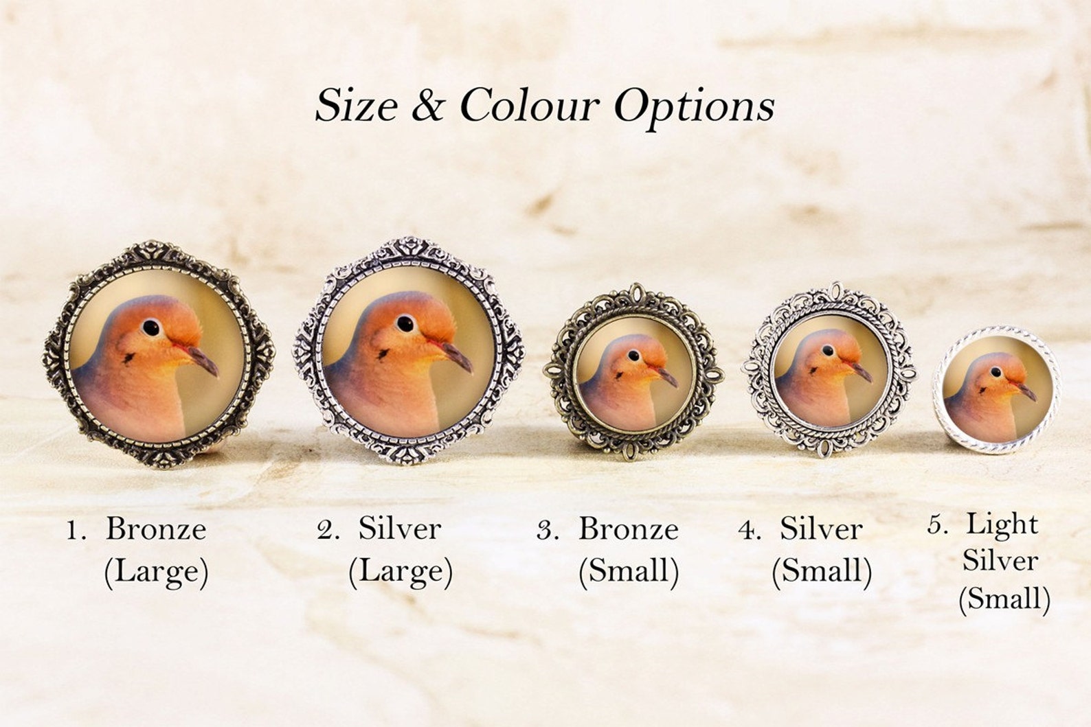 Mourning Dove Jewelry Brooch Bird Photo Pin Nature Broach - Etsy