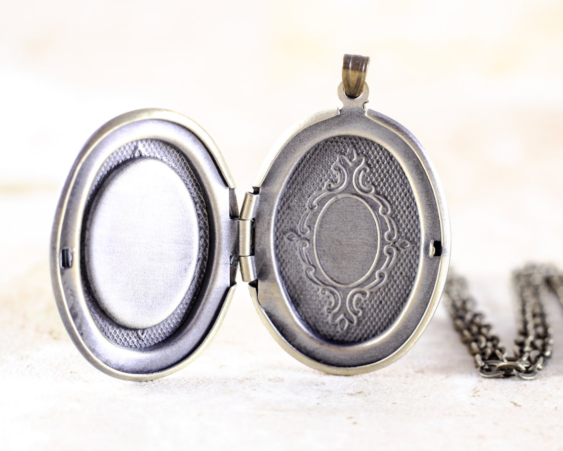 Robin Locket Red Robin Bird Locket American Robin Jewelry | Etsy