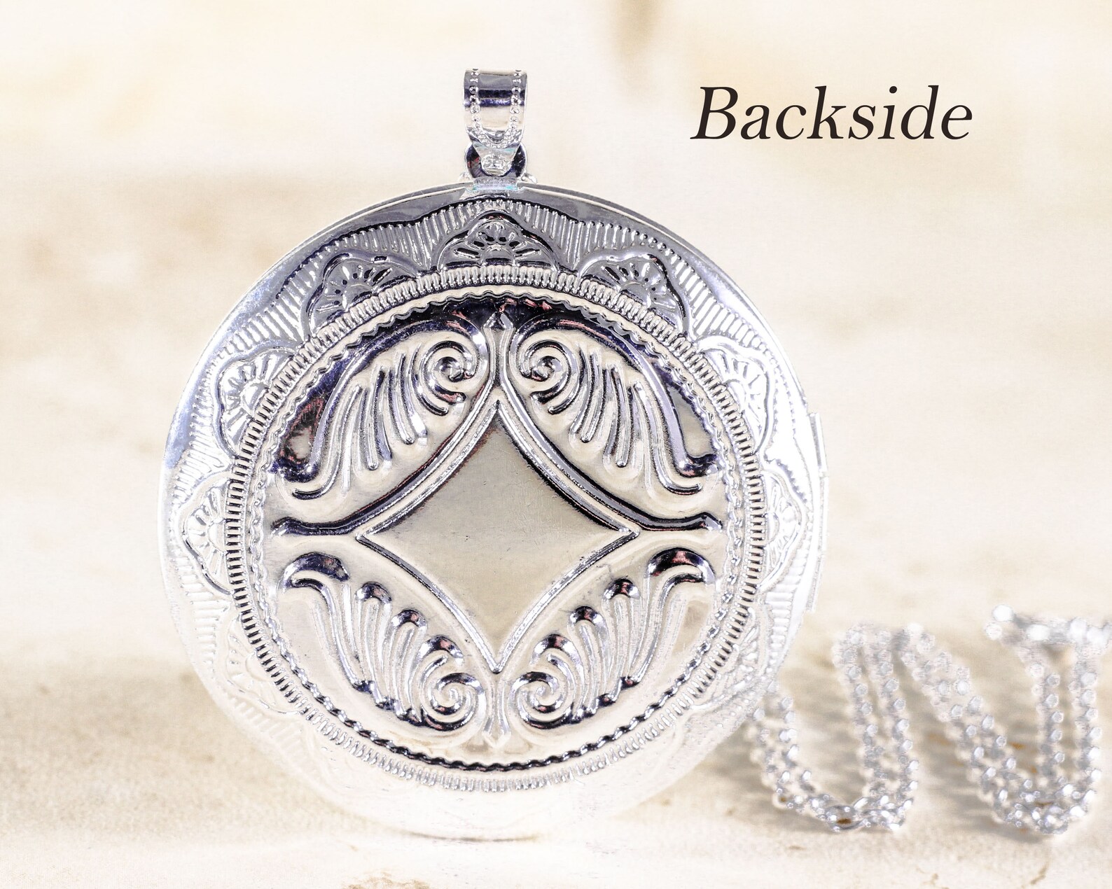 Forget Me Not Locket Silver Widow Gift for Loss of a Loved - Etsy