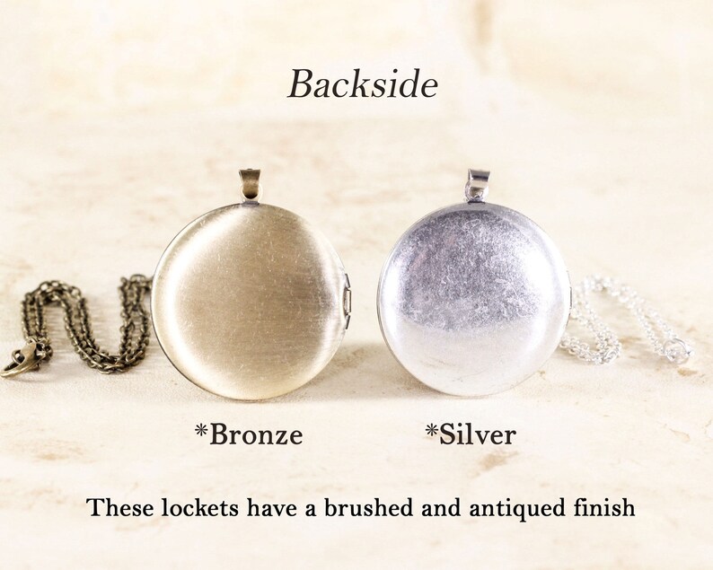 Forget Me Not Locket Pendant, Victorian Flower Jewelry, Nature Wedding ...