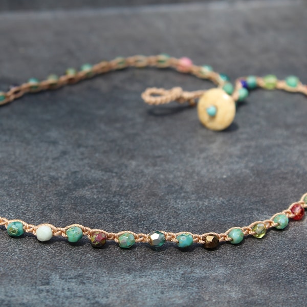 Bohemian Necklace - Etsy