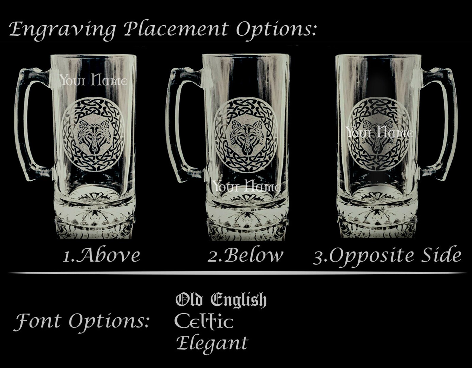 Kelly Irish Family Coat of Arms 27oz Beer Stein: Free Shipping ...