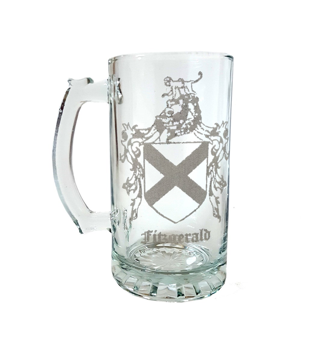 Fitzgerald Irish Family Coat of Arms 27oz Beer Stein: Free Shipping ...