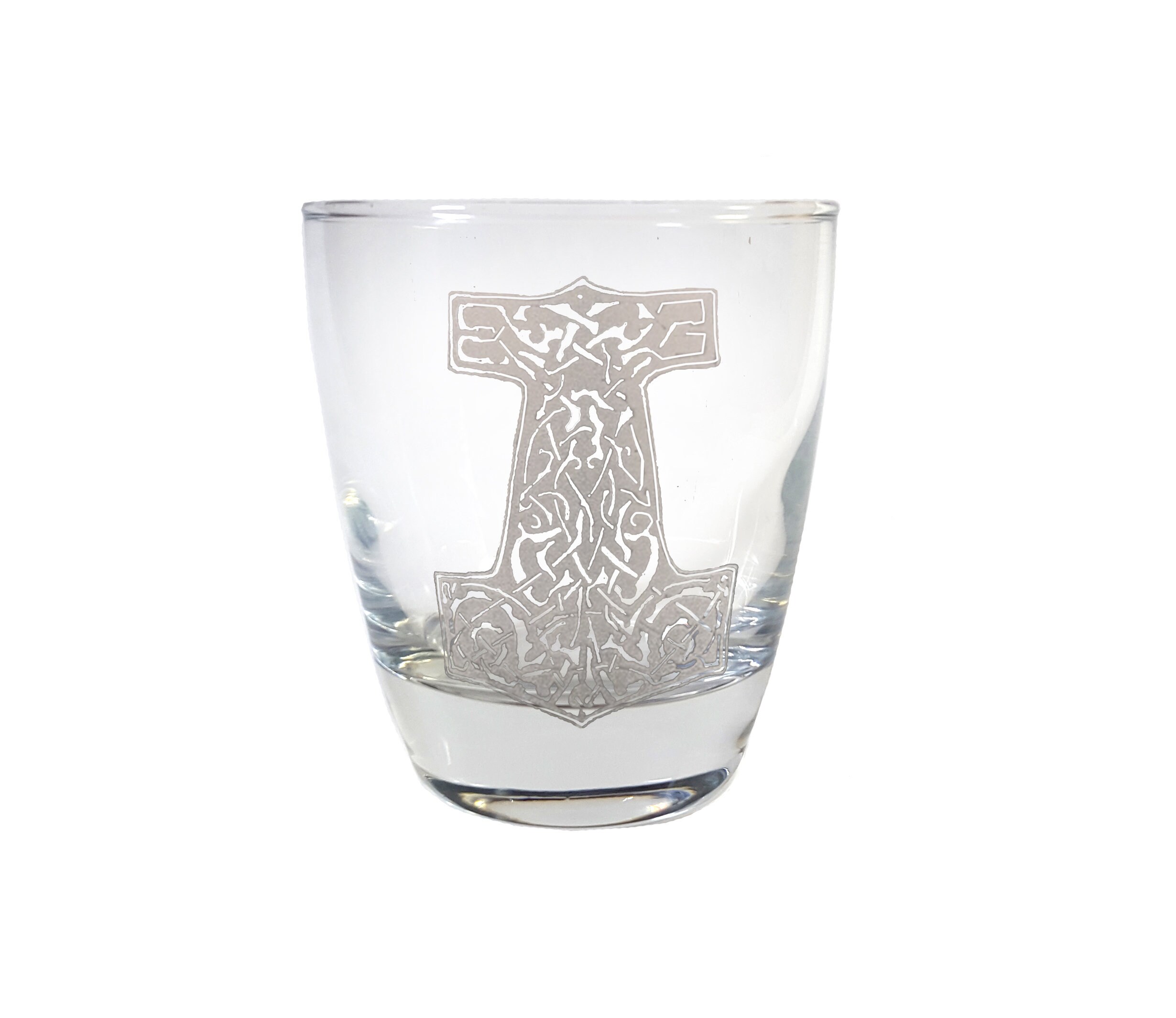 Mjolnir Thor's Hammer Glass Decanter & Rocks Glass Set Free ...
