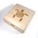 Octopus Wooden Box: 7.5 X 7.5 X 2.75 Free Custom Engraved ...
