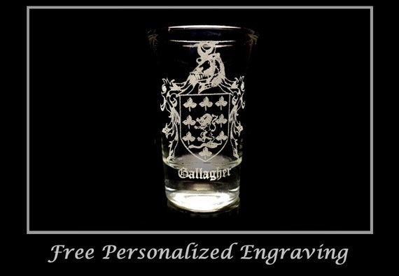 Engraved Family Crest Gifts of Your Family Surname, Custom Made With ...
