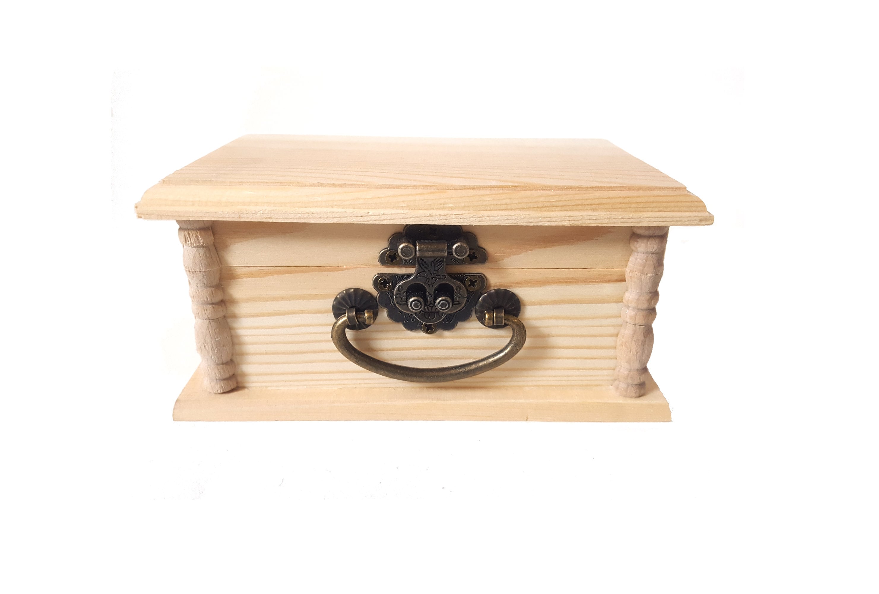 Octopus Latched Wooden Box, Free Custom Engraving, Nautical Theme ...
