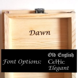 Honey Bee Latched Wooden Box : Free Engraved Personalization - Etsy