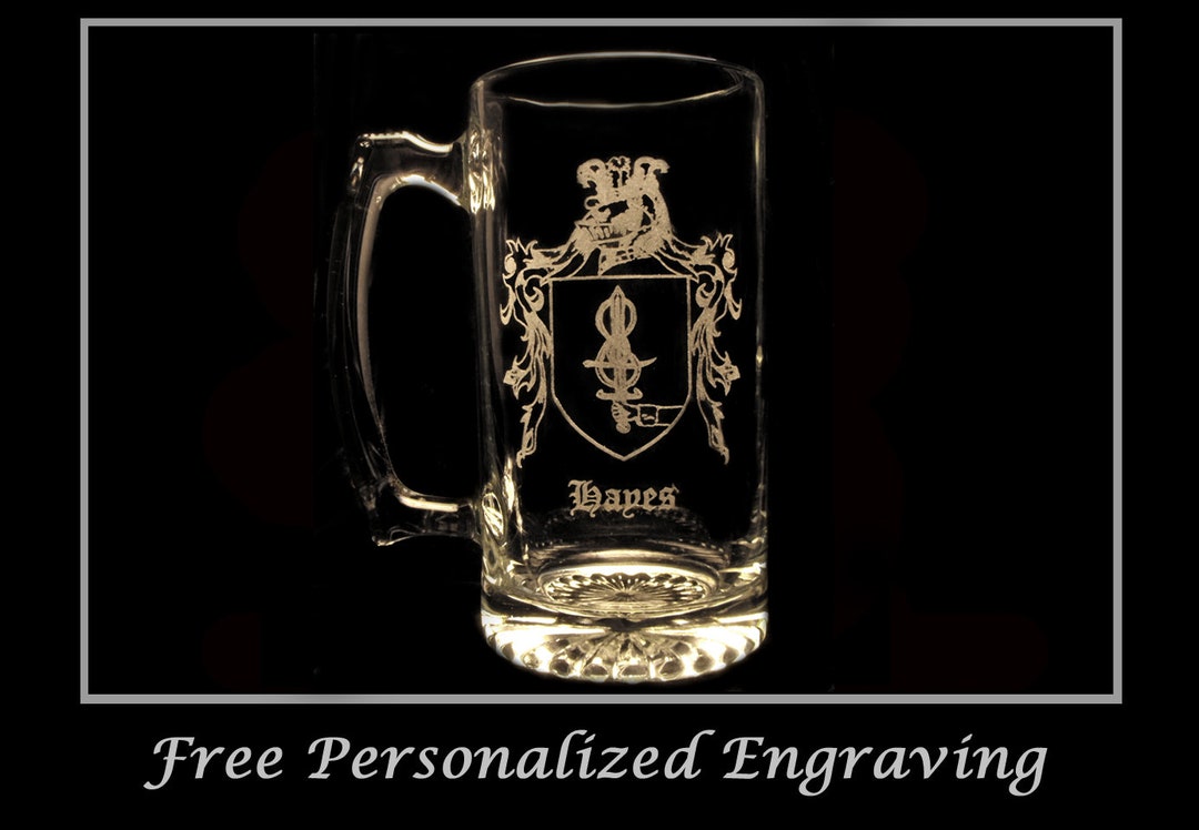 Hays Irish Family Coat of Arms 27oz Beer Stein: Free Shipping ...