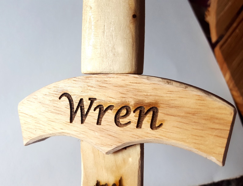 Celtic Wolf Sword and Shield Wooden Set Free Name Engraving - Etsy