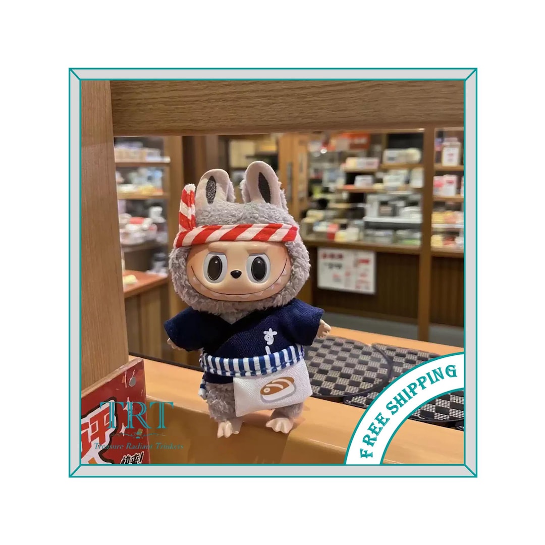 Labubu 17cm Sushi Chef Outfit – Japanese “sushi Master” Costume Set - Etsy