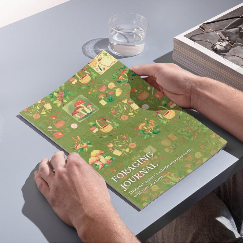 Foraging Journal: Wild Food Gathering Log & Field Notes (printable PDF ...
