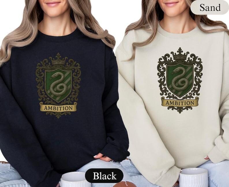 Wizard House DTF Transfer, Snake Emblem, Ambition (heat Transfer) - Etsy