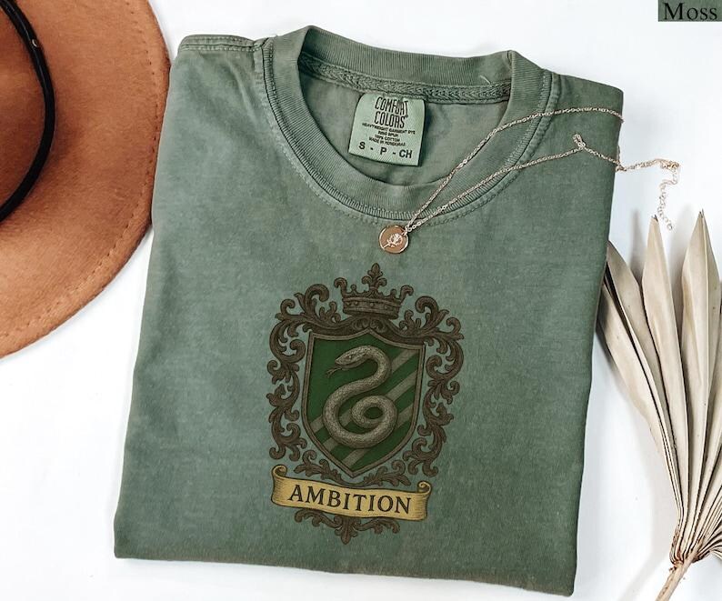 Wizard House DTF Transfer, Snake Emblem, Ambition (heat Transfer) - Etsy