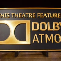 8" X 10" Framed Home Theater Cinema Sign - Ready to Hang & Tabletop ...