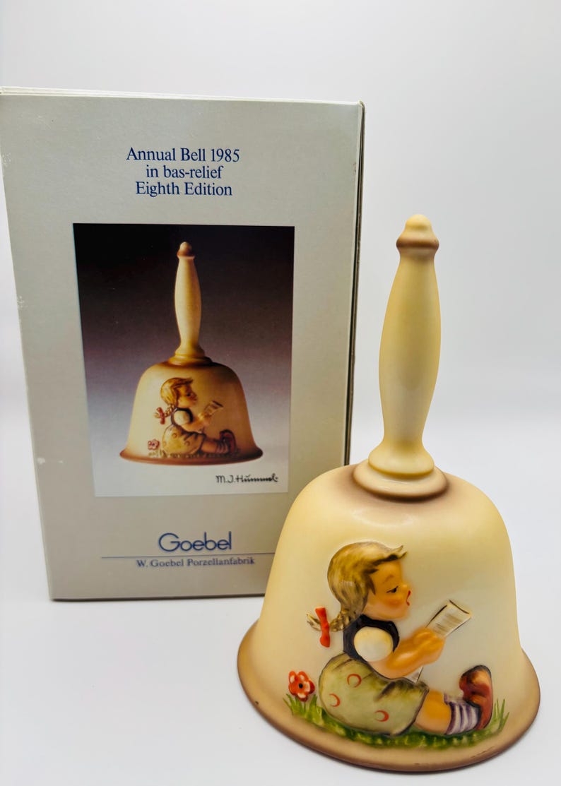 Annual Bell in Bas Relief 1985 MJ Hummel - 8th Edition WITH BOX - Etsy