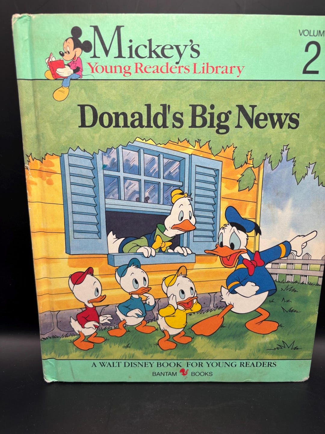 Mickey's Young Readers Library "donald's Big News" Volume 2 1990 ...