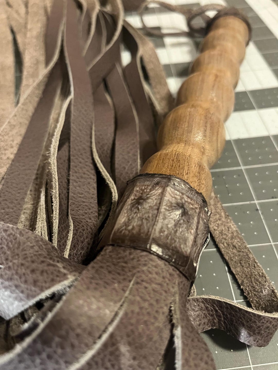 Shadowplay Handmade Leather Flogger - Etsy