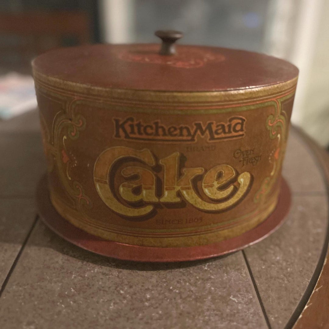 Vintage Ballonoff Kitchen Maid Cake Tin / Carrier - Etsy