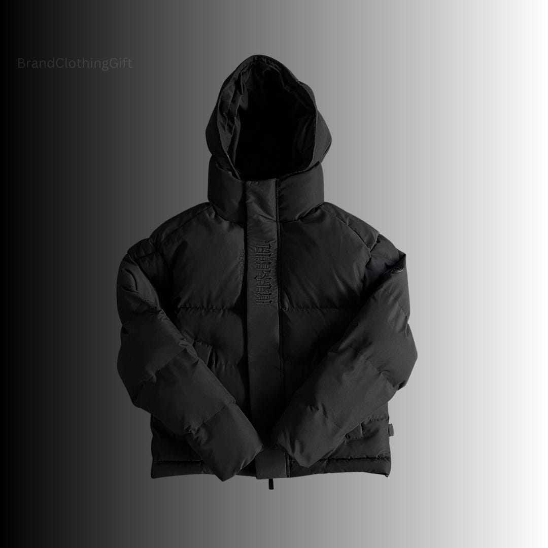 Unisex Trapstar Zip up Black Jacket Cozy Outerwear for Women - Etsy