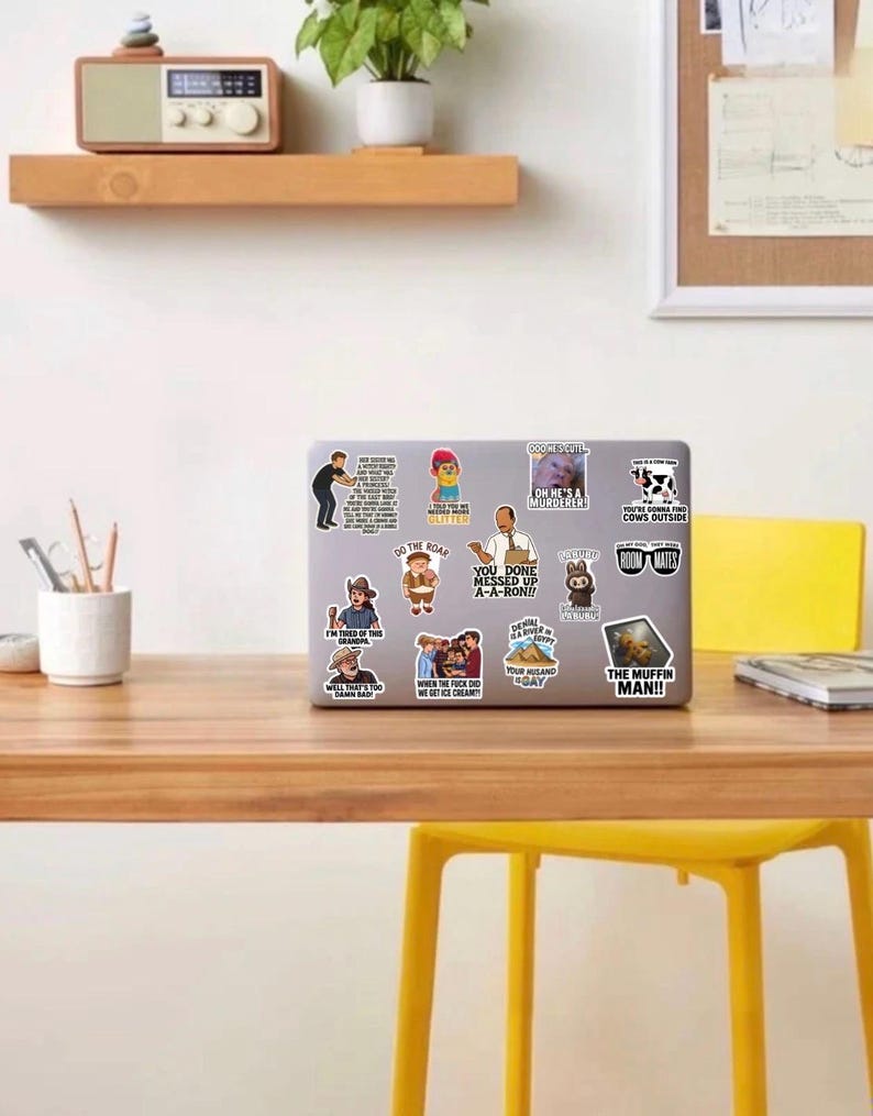 Memes & Vocal Stims Sticker Pack (13 Stickers) - Etsy