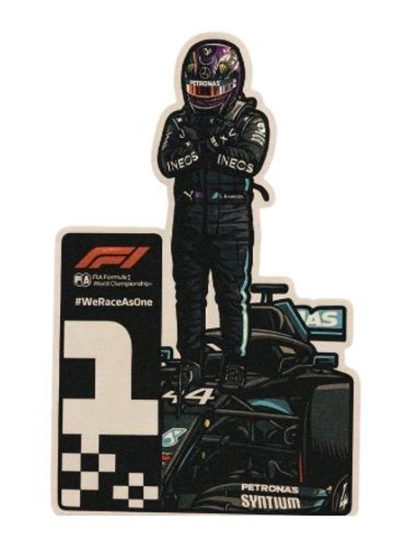 Lewis Hamilton Sticker Pack (12 Stickers) - Etsy