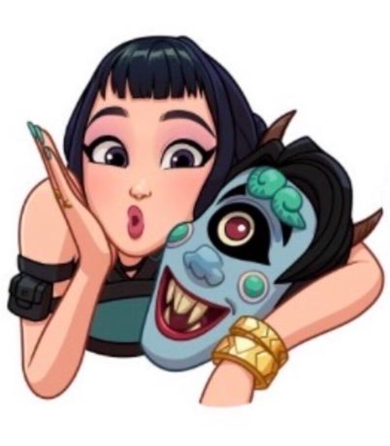 Huntrix - Kpop Demon Hunters Sticker Pack (10 Stickers) - Etsy