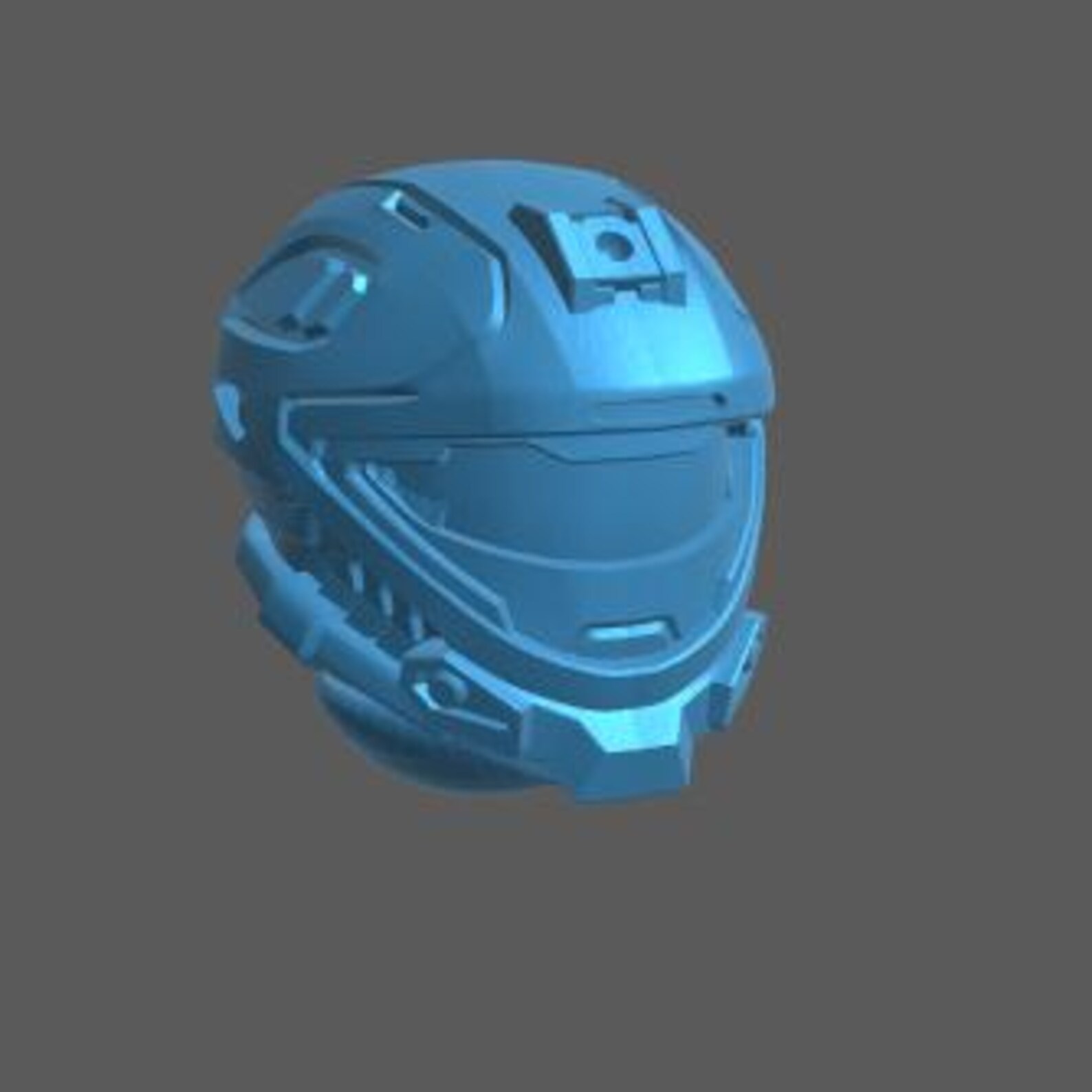 RECON HELMET - Halo - (STL File) - Sized for Space Primary Marines ...