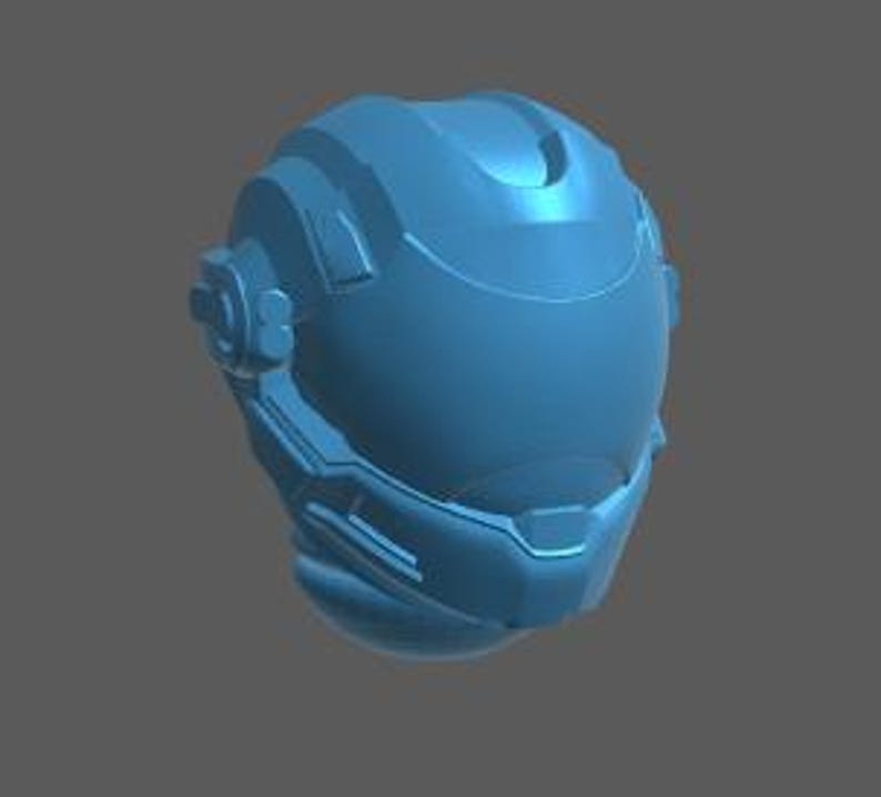 SECURITY Helmet - Halo - (STL File) - Sized for Space Primary Marines ...