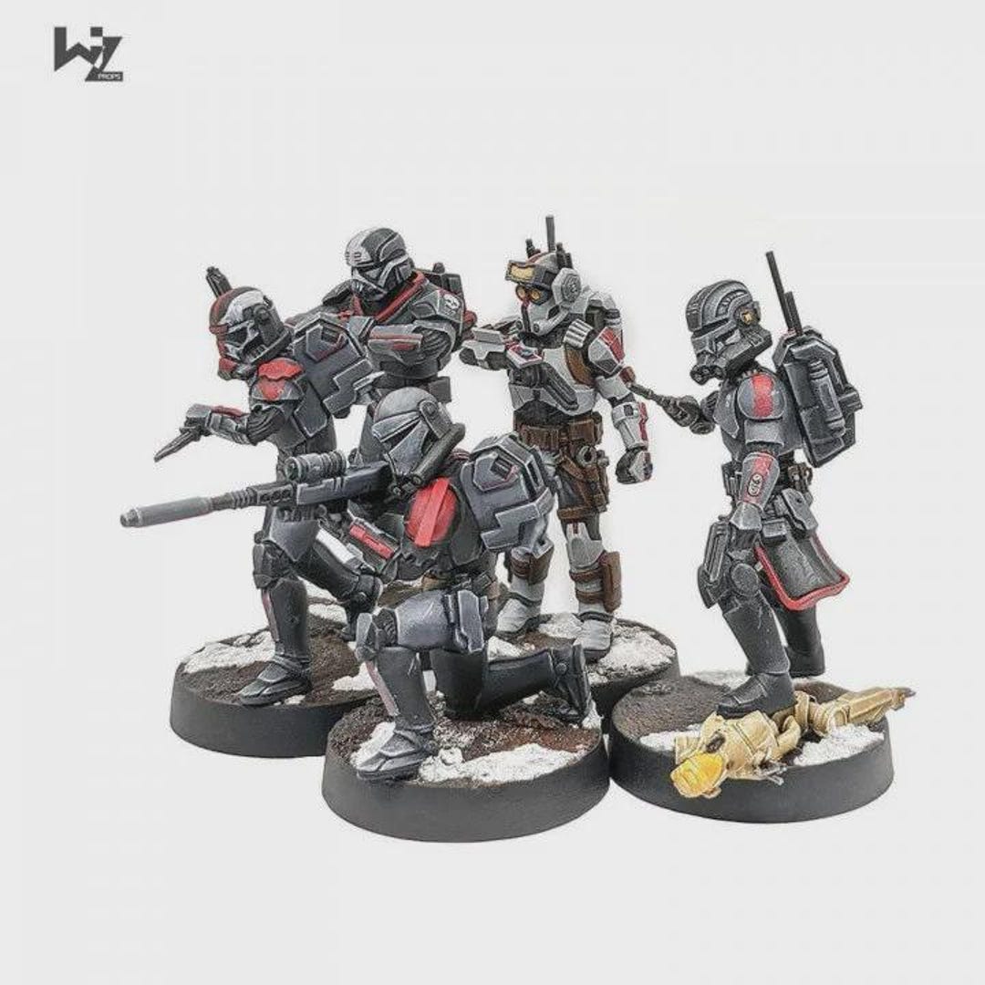 Bad Bunch #2 - Legion Compatible - 32mm Scale Darkfire Designs - Etsy