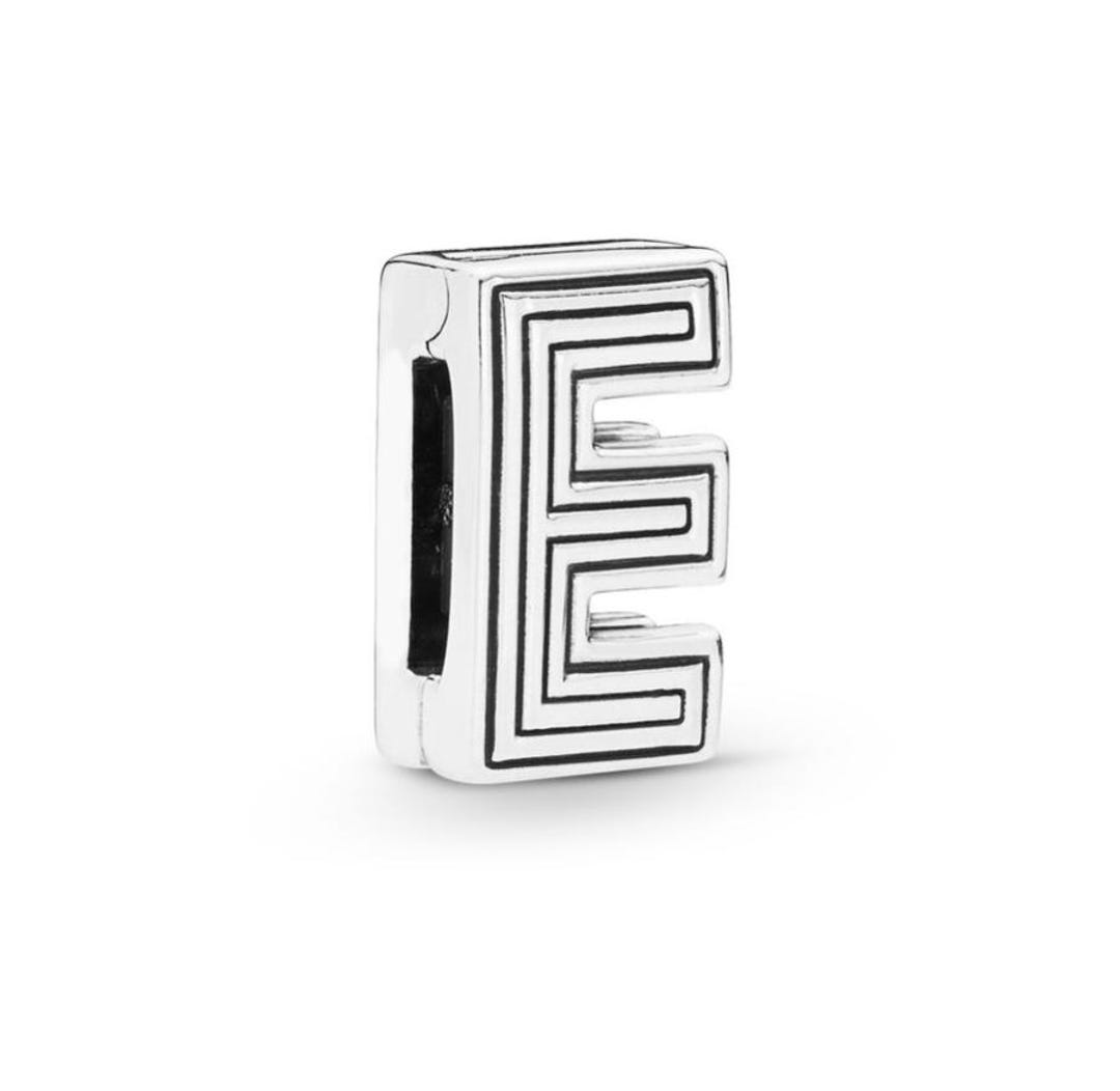 Pandora Alphabet Letter A-z Clip Initial, Symbol Reflexions Charm Ale ...