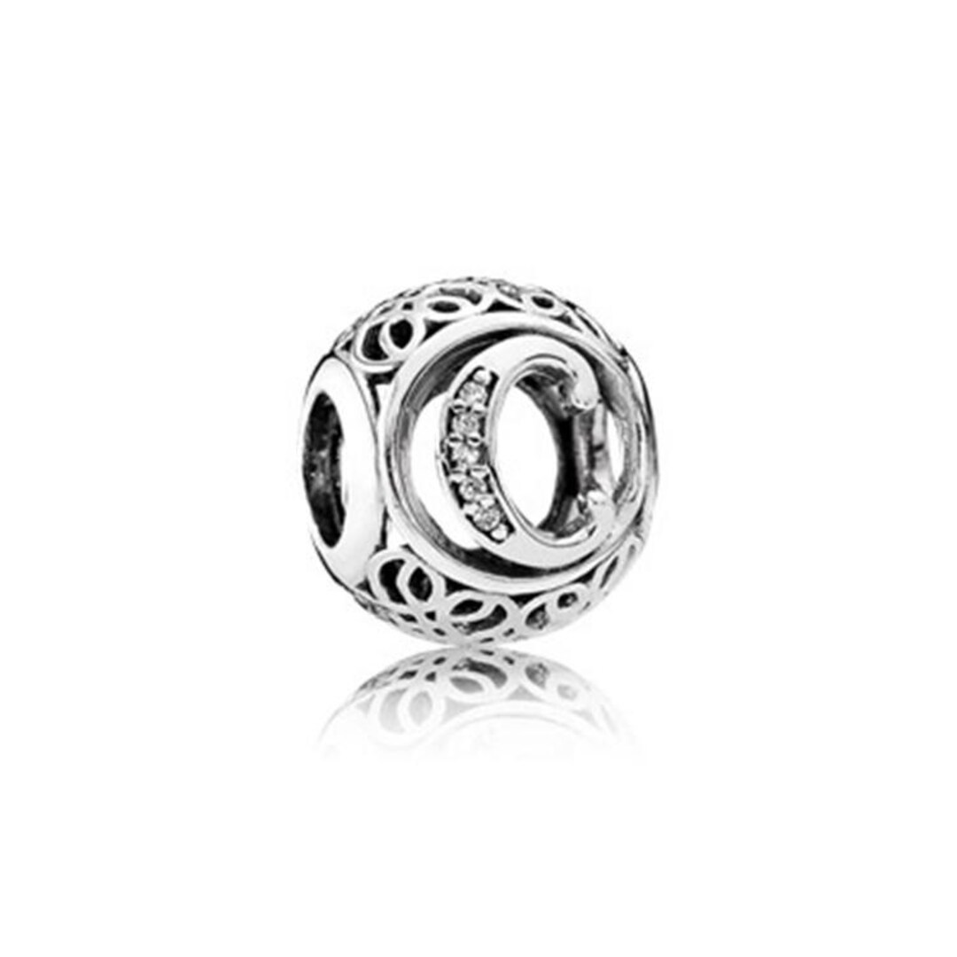 Pandora Uk Alphabet Letter, Initial, Vintage, Bracelet Charm, A-z, S925 ...
