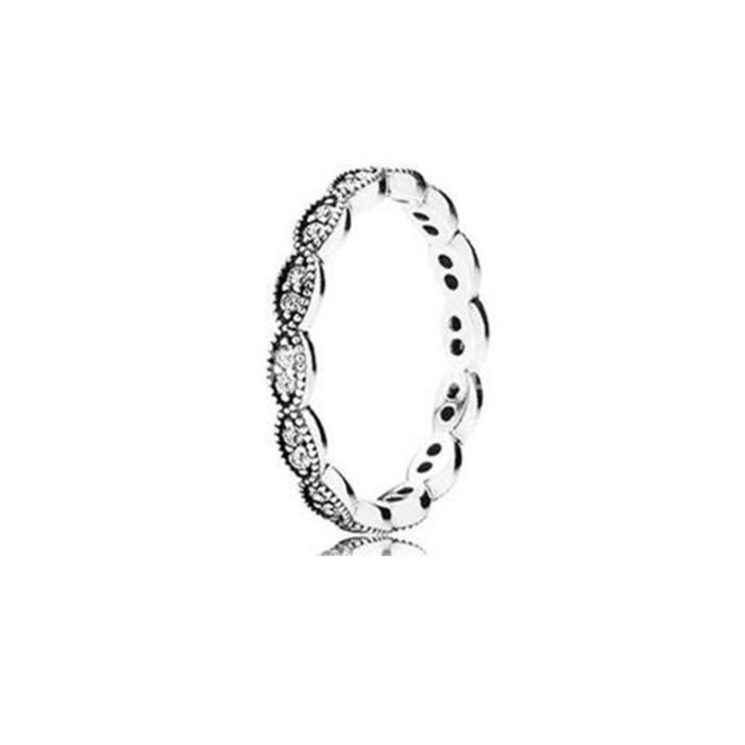 Pandora Oval Leaves Band Ring - Etsy