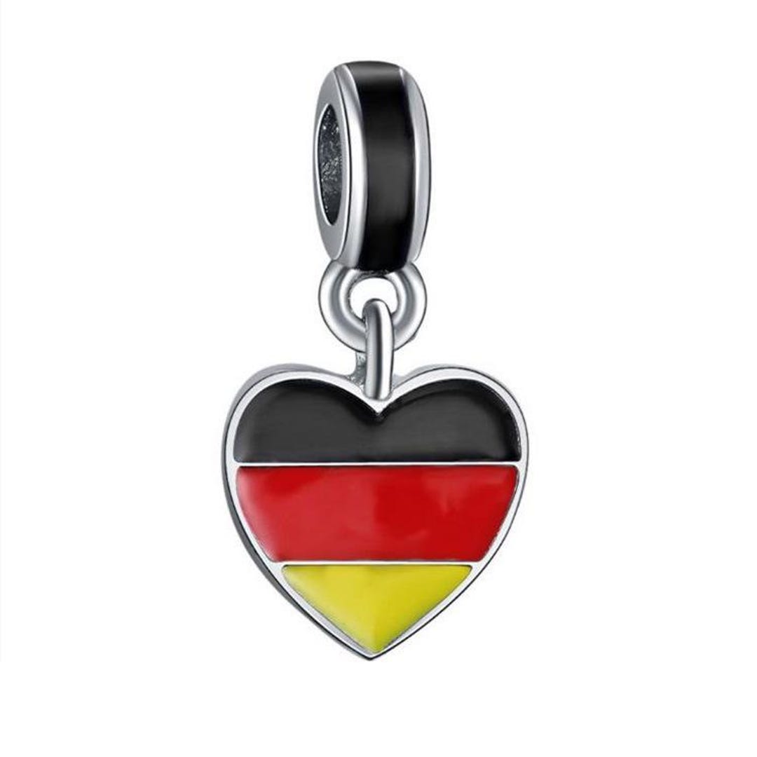 Pandora France Heart Flag Pendant Charm, Paris, Travel, Trip - Etsy