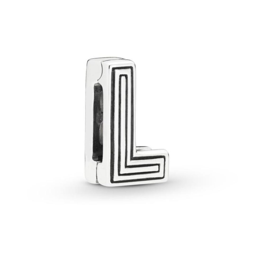 Pandora Alphabet Letter A-z Clip Initial, Symbol Reflexions Charm Ale ...