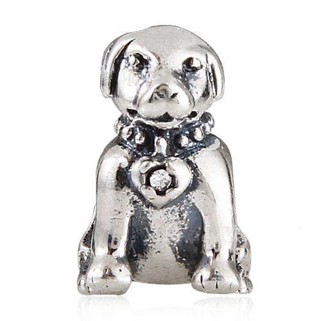 Pandora Silver Labrador Dog Charm - Etsy