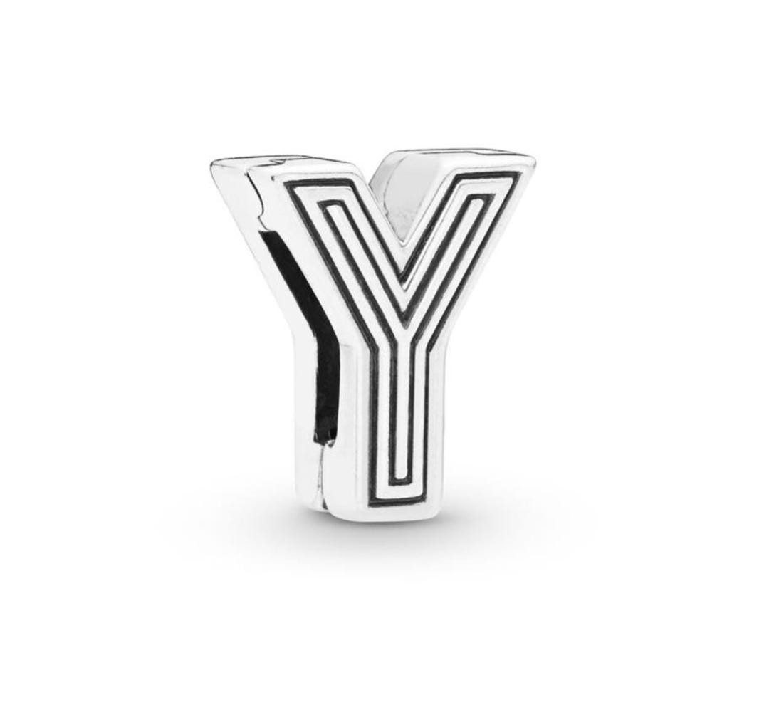 Pandora Alphabet Letter A-z Clip Initial, Symbol Reflexions Charm Ale ...