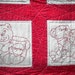 Little Bears in Redwork Baby Quilt/ Toddler Blanket - Etsy