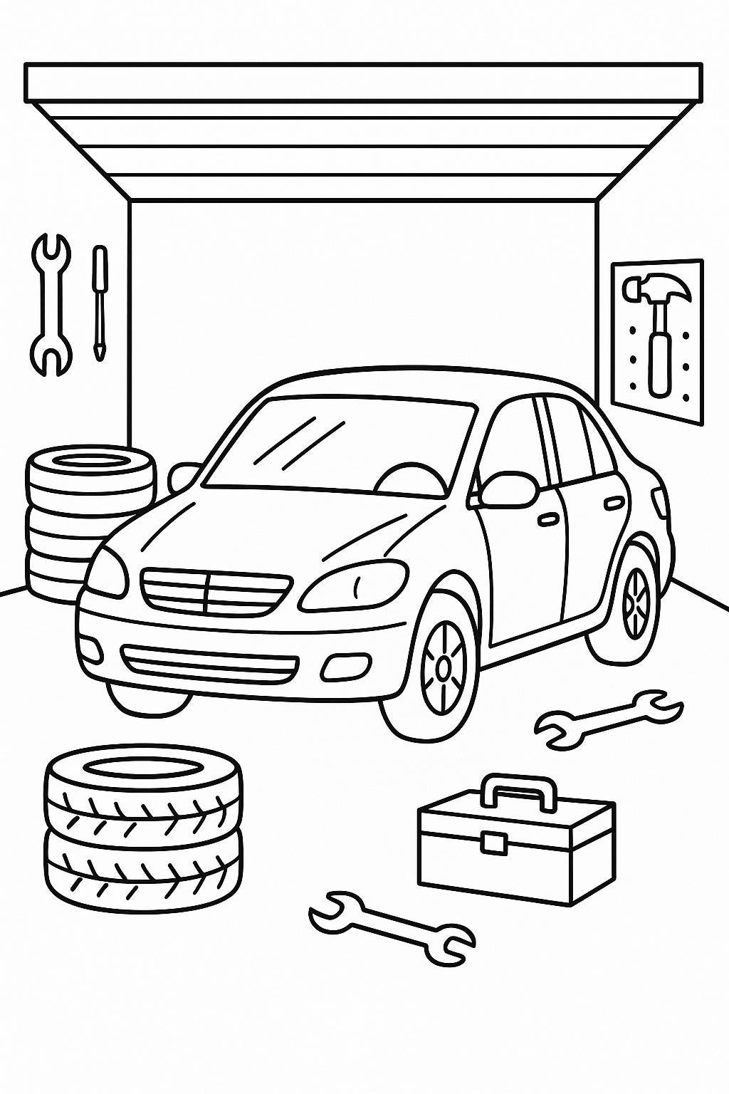 Kids Car Coloring Pages | 4 Printable Coloring Sheets for Boys | Simple ...