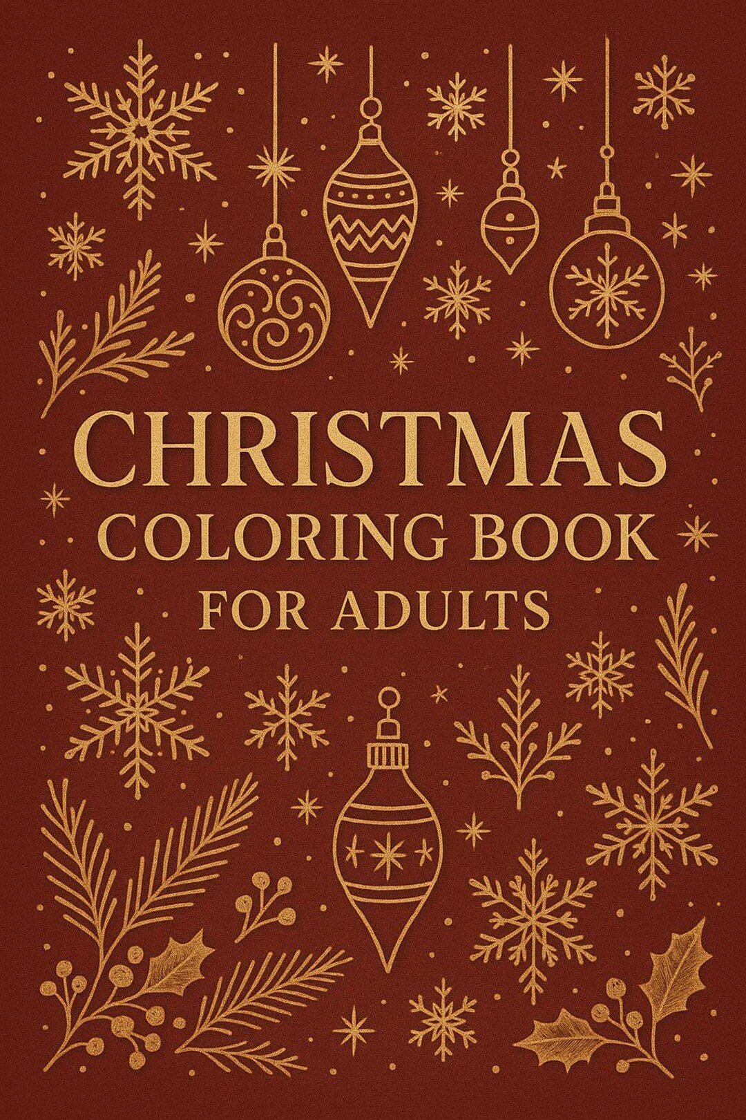 Christmas Coloring Pages for Adults | Holiday Mandalas (PDF Pattern) - Etsy