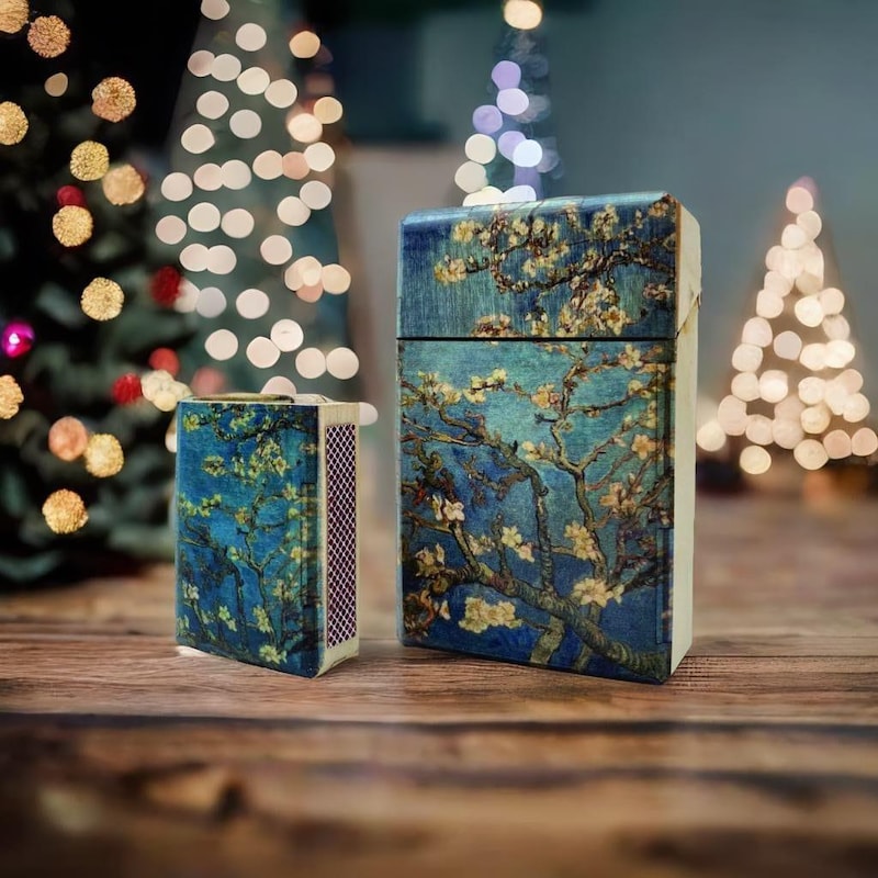 Wood Cigarett. Box - Etsy