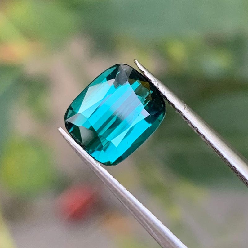 Lagoon Cushion Cut - Etsy