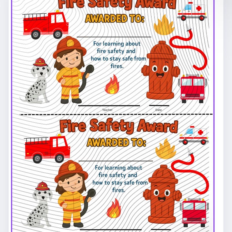 Fire Safety - Etsy