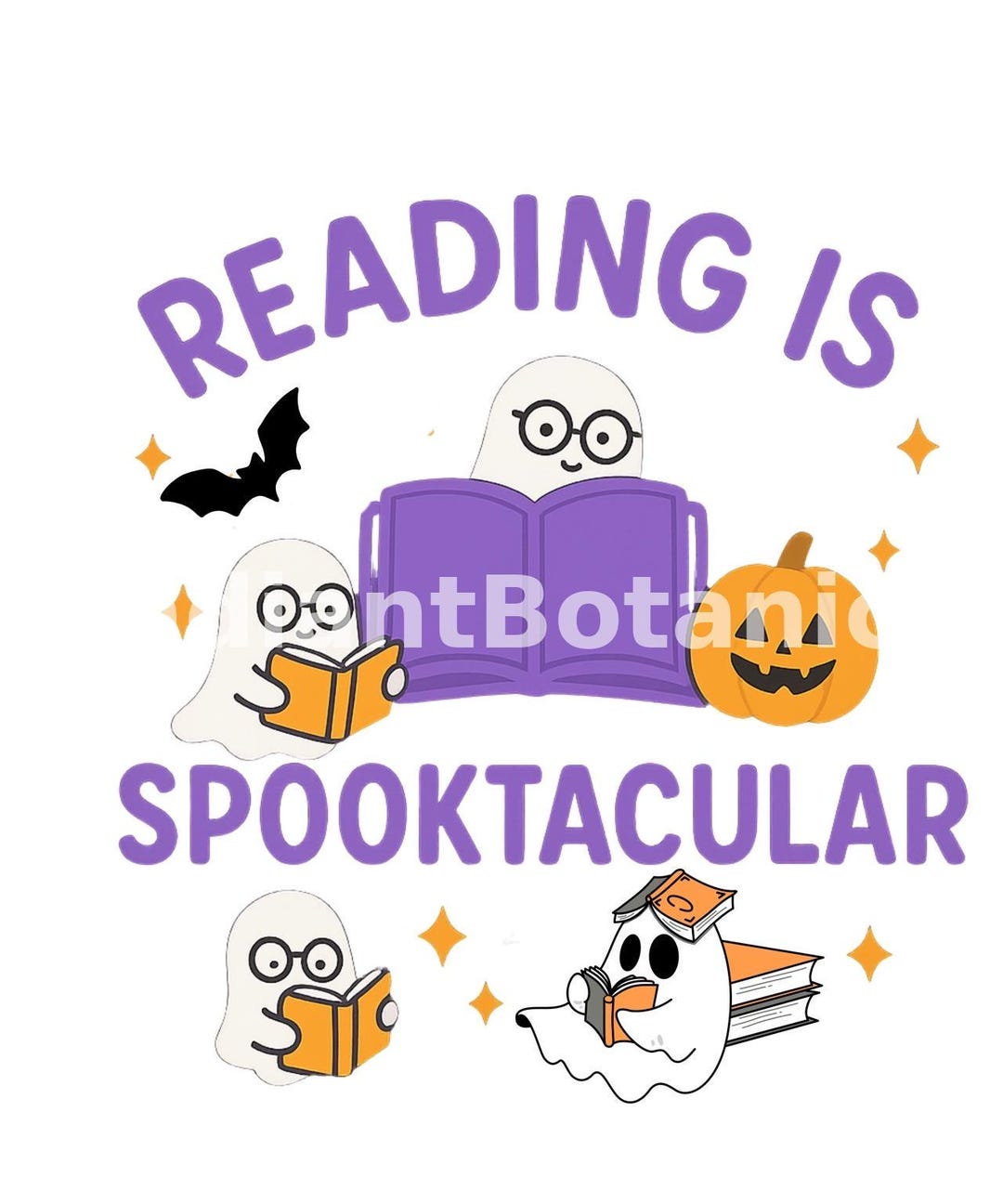 Reading is Spooktacular - Etsy
