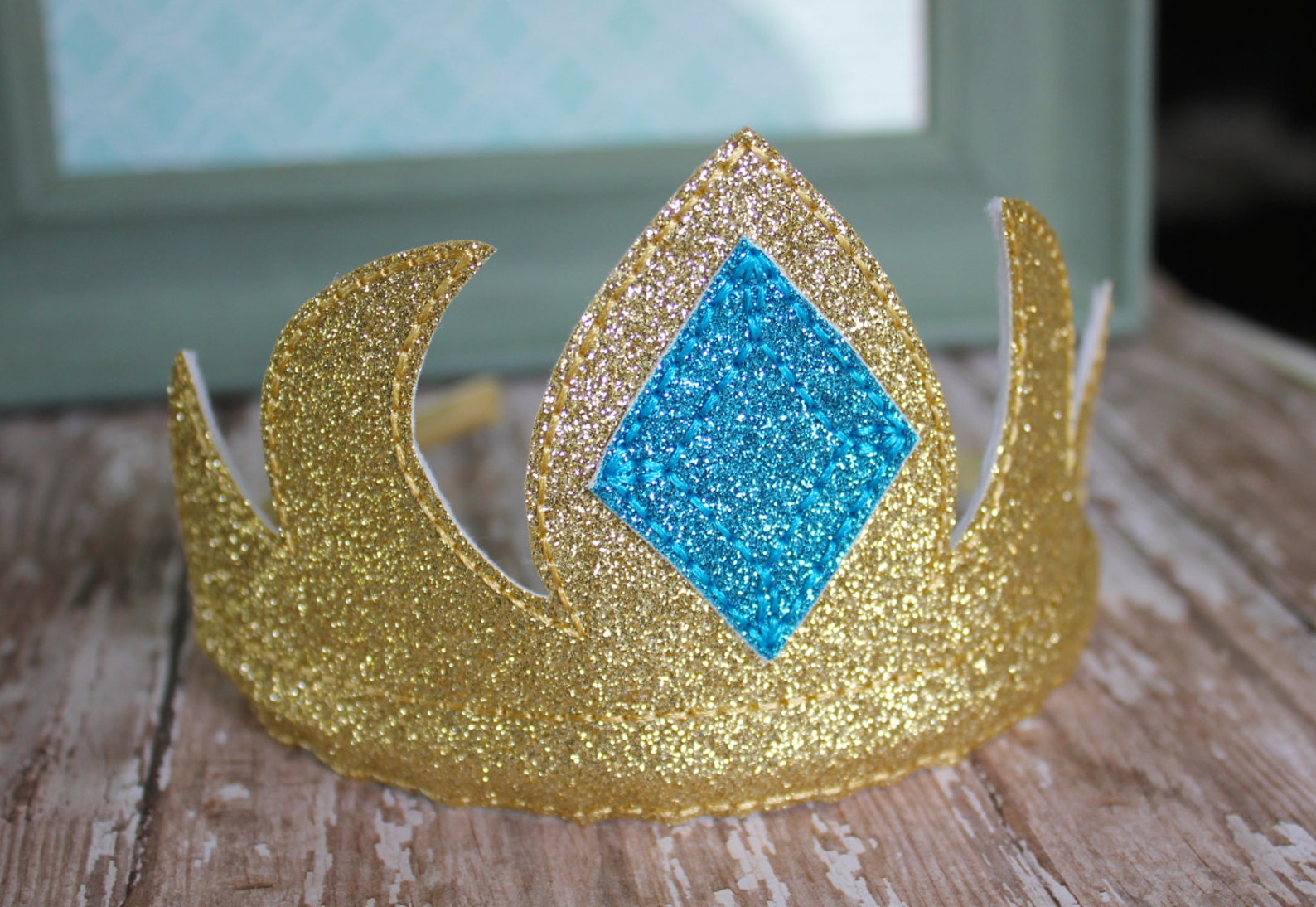 Snow Queen-inspired Tiara and Scepter Set Glitter Dress-up | Etsy