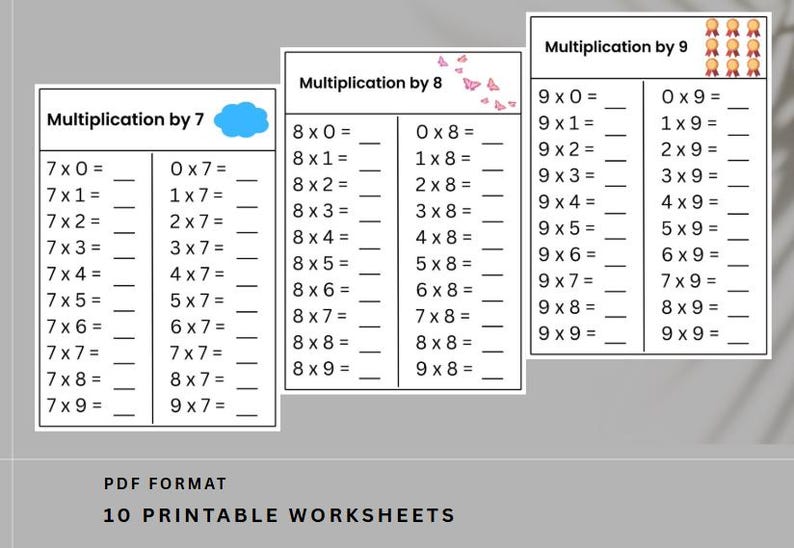 Math Printable Worksheets for 2nd Grade Children to Practice ...