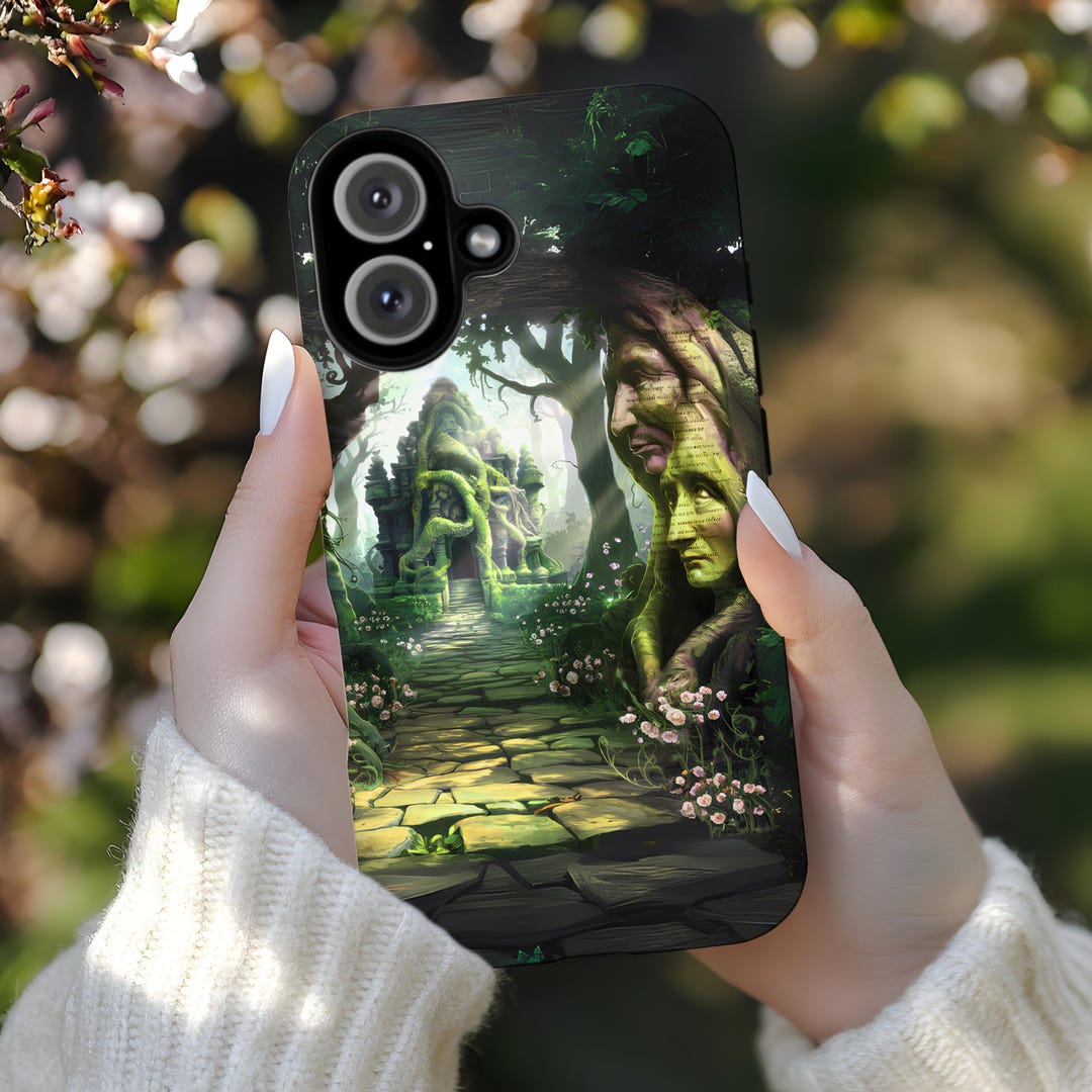 Ancient Enchanted Forest Phone Case, iPhone 16 15 14 13, Pro Max Case ...