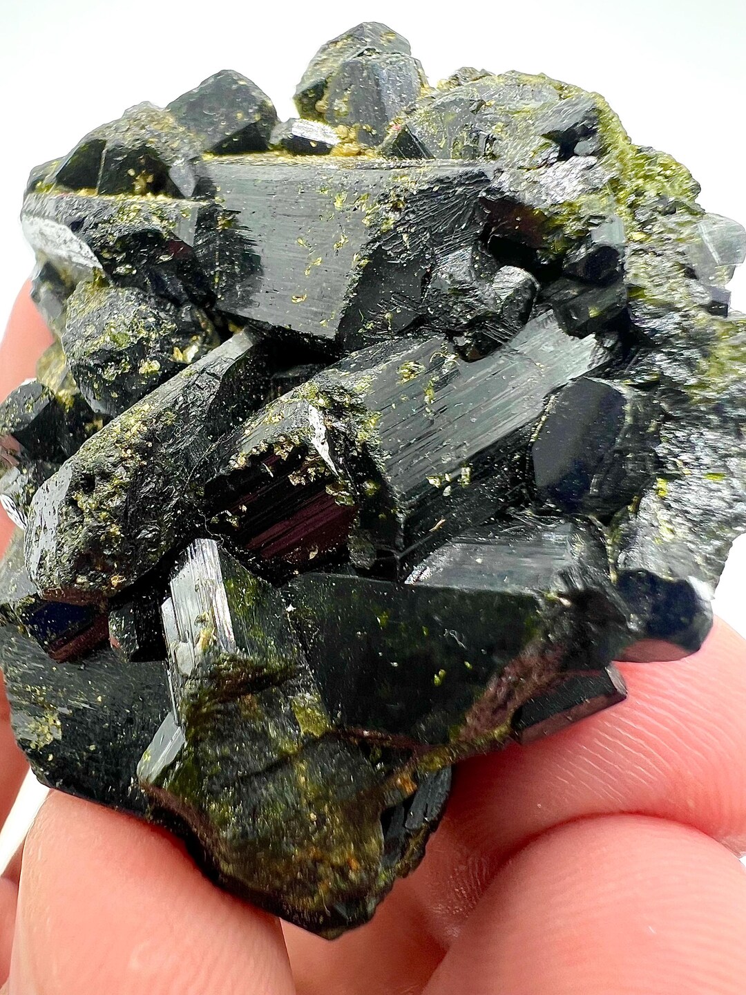 59 Grams Epidote Cluster From Pakistan - Etsy