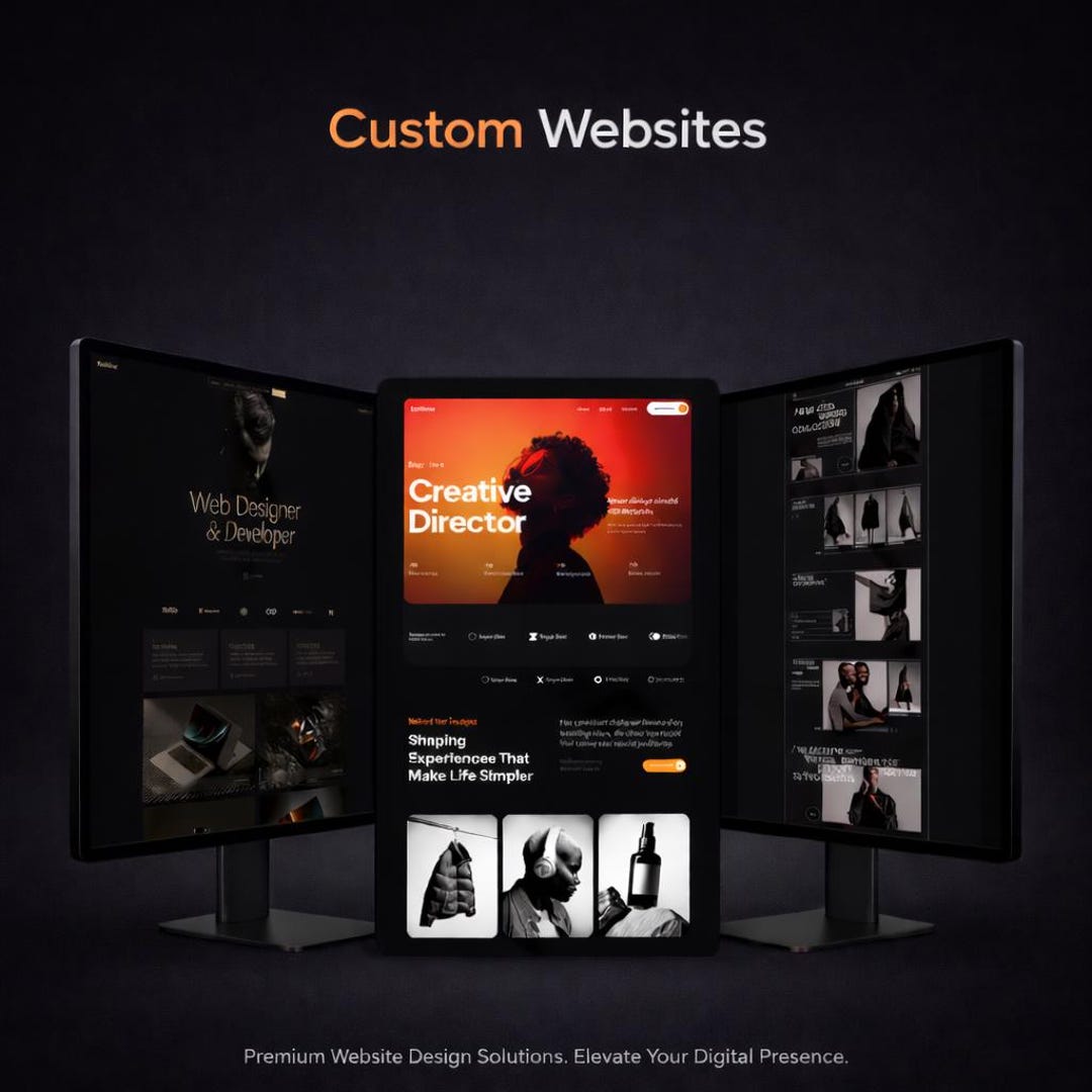Custom Website Template, Editable Digital Download, Figma Layout - Etsy